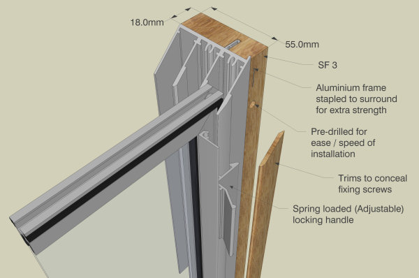 Secondary Glazing, Luxury Subframe System | Hardwood Subframes ...